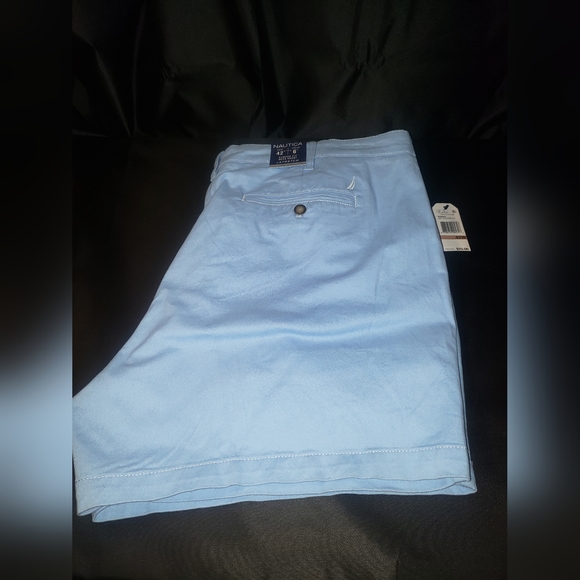 Nautica | Shorts | Nautica Sky Blue Deck Shorts Stretch Classic Fit ...